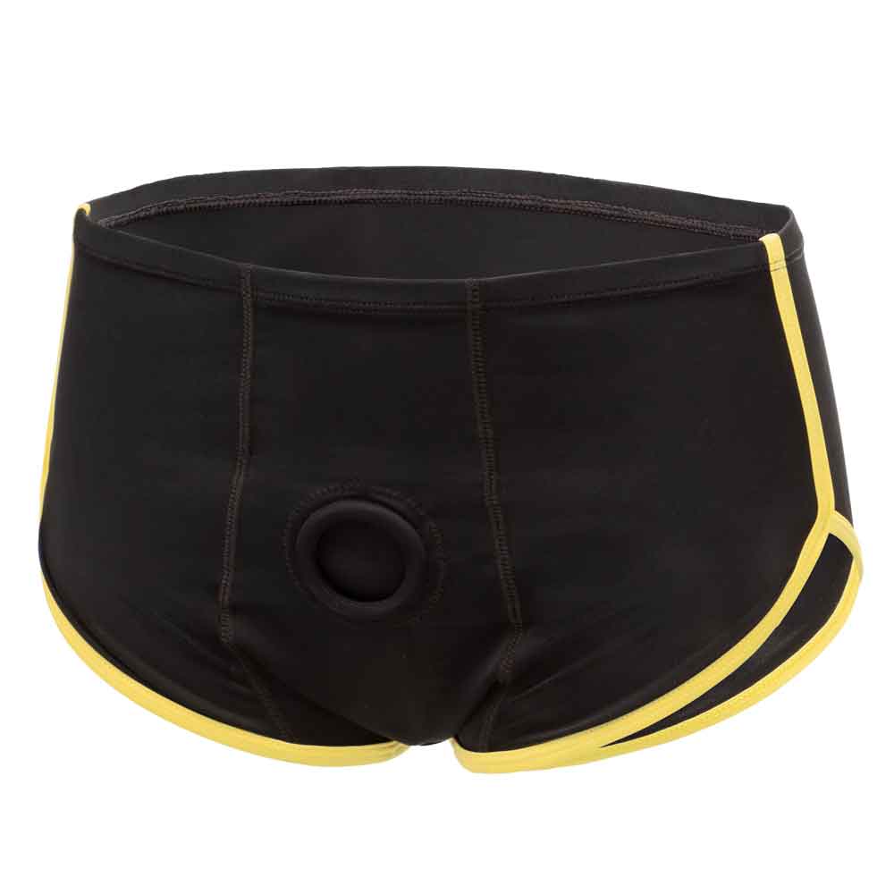 Boundless Black and Yellow Brief - 2x/3x - Black/ Yellow – Luv Livia